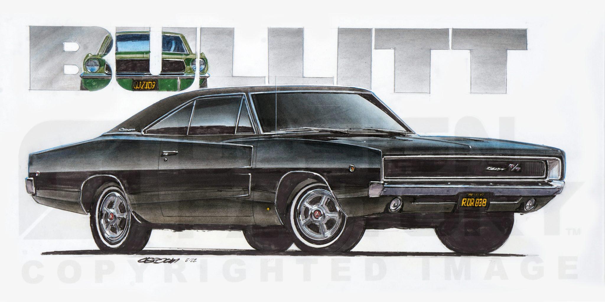 The "Bullitt" Series - Design Factory Art